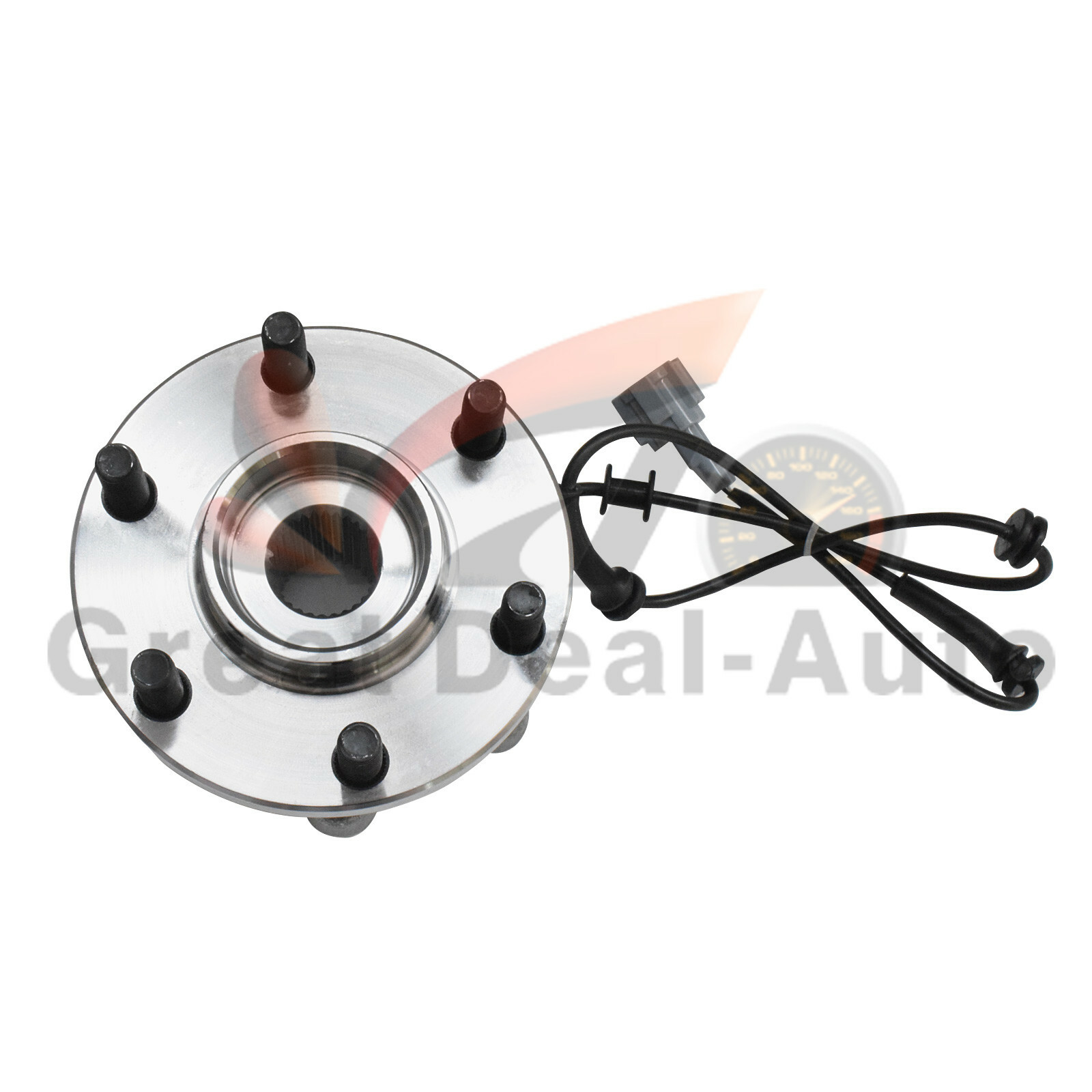 Pair Front Wheel Bearing Hub Hubs For Nissan Navara 4WD D22 D40 ABS ...