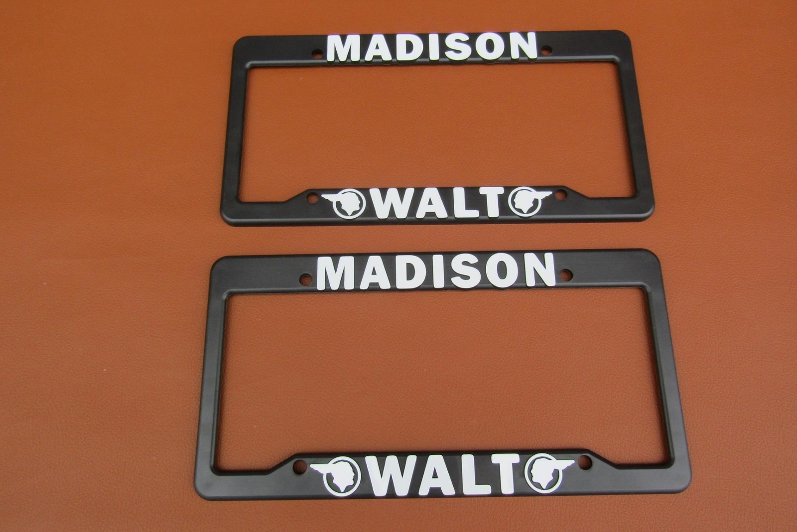 1970's-1980's Walt Pontiac Dealership Madison Pa NOS Pair License Plate ...