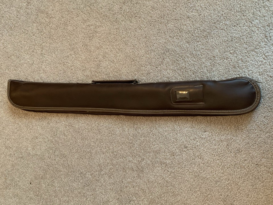 VINTAGE Golden Shark Custom Crafted Pool Cue with Case Rare | eBay