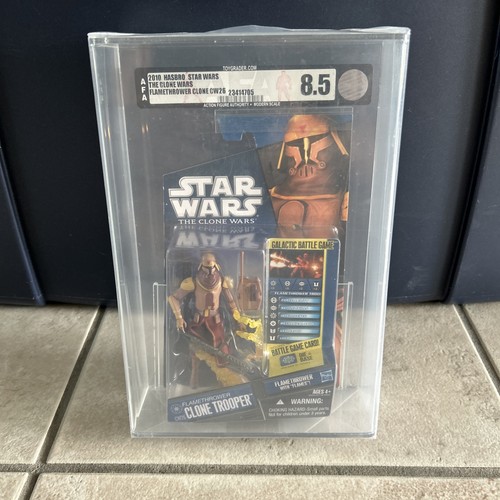 Star Wars The Clone Wars Flamethrower Clone CW26 AFA 8.5 653569551522| eBay