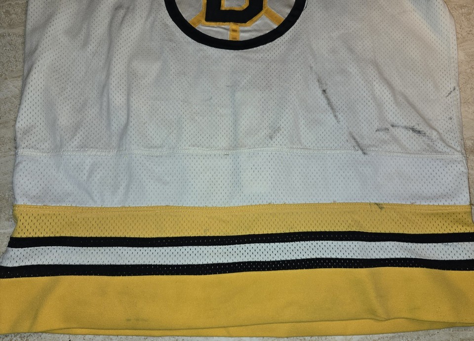 Vintage Boston Bruins Game Worn Jersey #35 1977-78 Stall & Dean Mesh ...