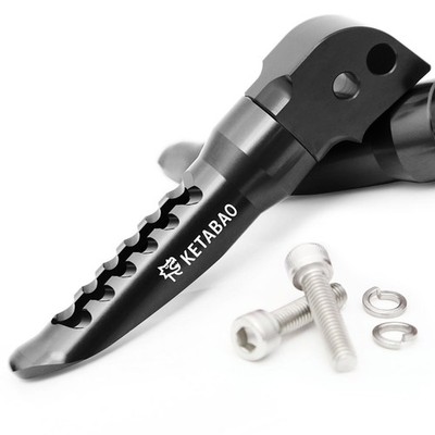 BOB Motorcycle Passenger Foot Pegs Black For STREET TRIPLE 765 R/RS 17 ...