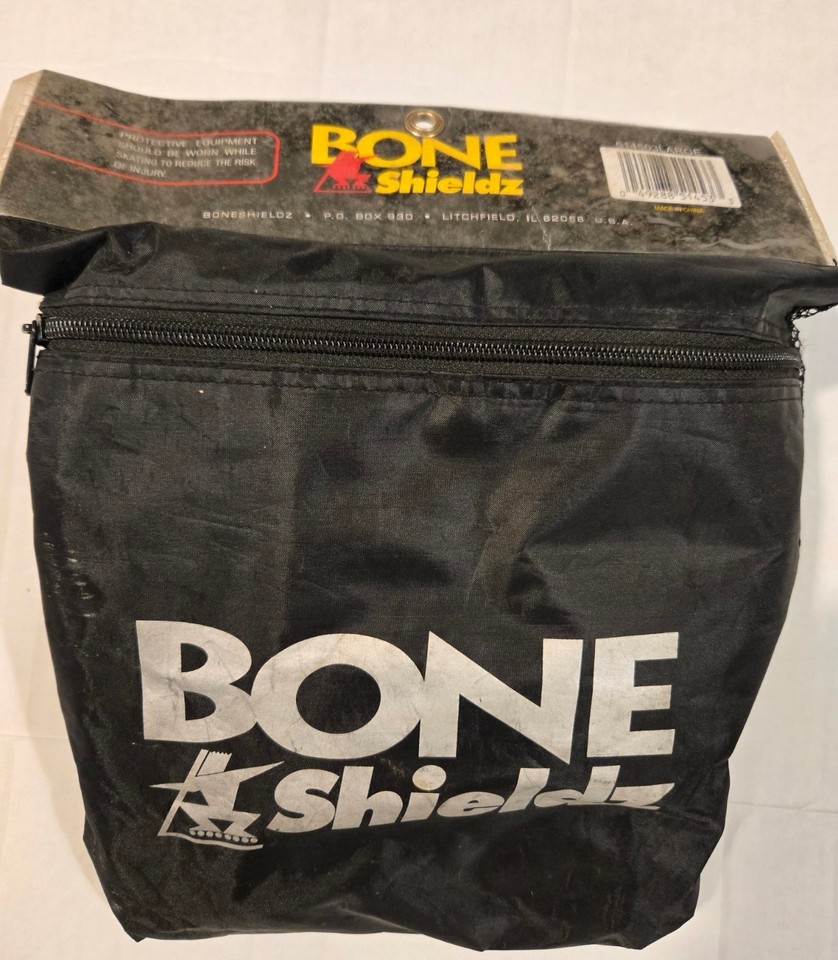Bone Shieldz Deluxe Gear Knee And Wrist Guards Size Adult Large ...