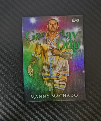 2025 Topps Series 1 Celebration MANNY MACHADO GD-14 Game Day Drip Green ...