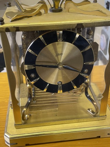 Schatz & Sohne W3 Triple-Chime Skeleton Mantel clock, not working | eBay UK