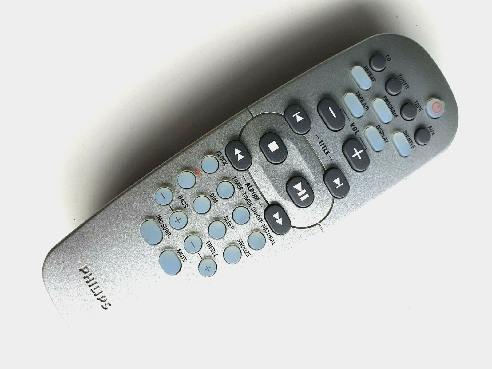 Remote Control Philips Tape Audio System Rc19532011/01 Hifi MC-M7 MC-M8 ...