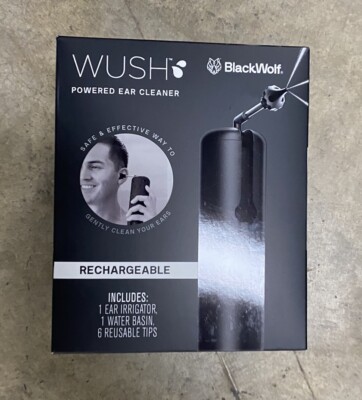 BlackWolf Wush Rechargeable Powered Ear Cleaner Sealed 740275300374 | eBay