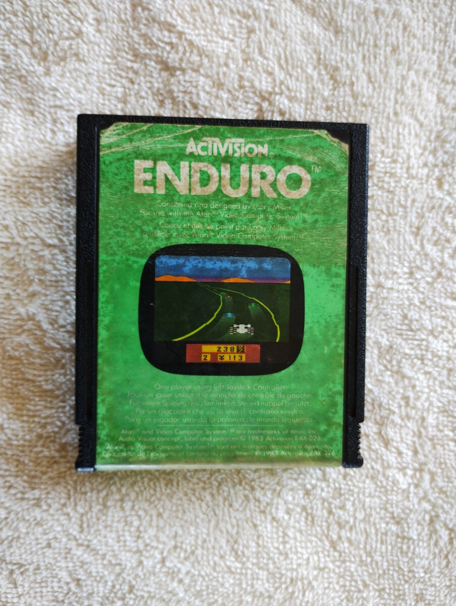 Enduro Atari 2600 - Prix - Photo - Présentation
