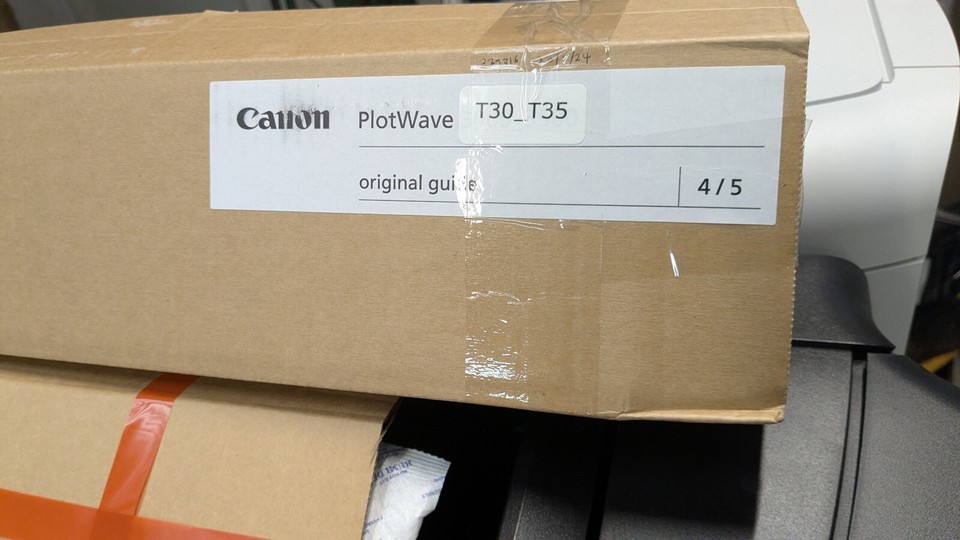 Canon Plotwave T30 T35 Large Format Plotter Printer new with handling damage | eBay