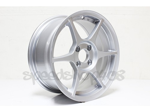 TFS401 356 Wheels 15X7 +35 4X100 FOR Civic Miata EG DC XB XA Silver ...