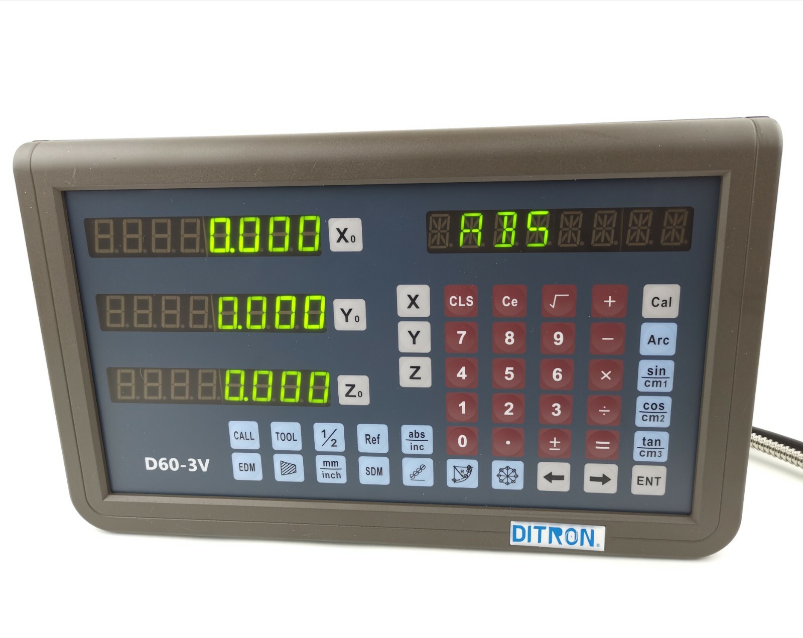 DITRON 3 axis Digital Readout D60-3V Display for Lathe or Milling ...