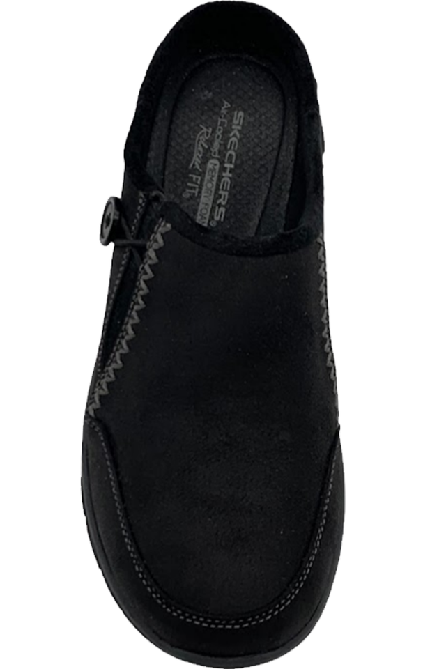 Skechers Easy Going Relaxed Fit Vegan Clogs Sundaze Black | eBay