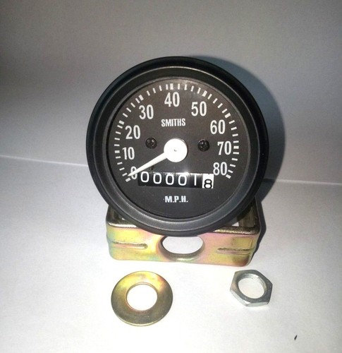 BSA Bantam C15 B40 Ariel Arrow & Leader Replacement Speedometer black ...