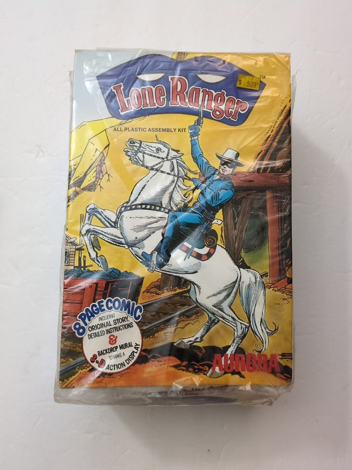 1974 Aurora Lone Ranger Model Kit In Original Box | eBay