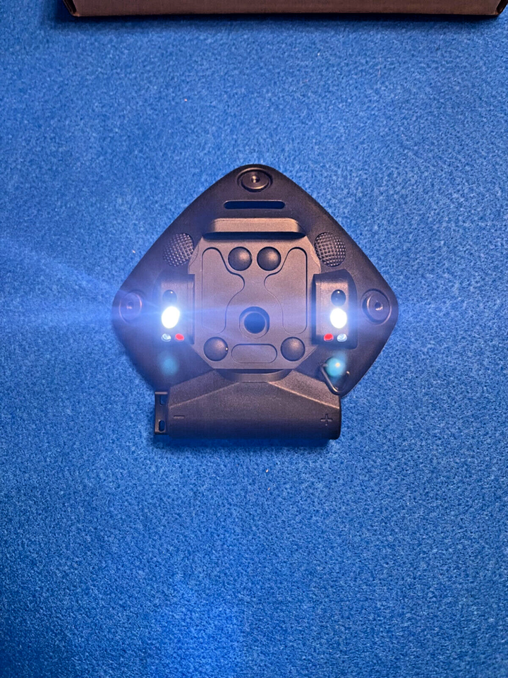 Black 3-Hole Combat Helmet Night Vision NVG NOD Mount Shroud ACH MICH ...