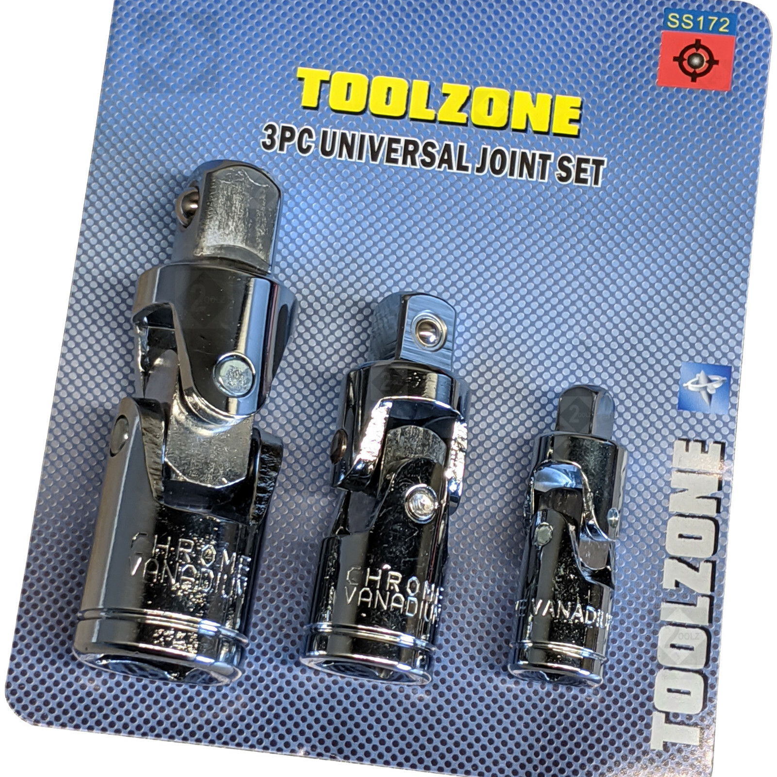 Universal Joint Socket Adapter Flexible Knuckle Socket Joint Set 1/2 1/ ...