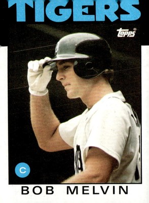 1986 Topps #479 Bob Melvin | eBay