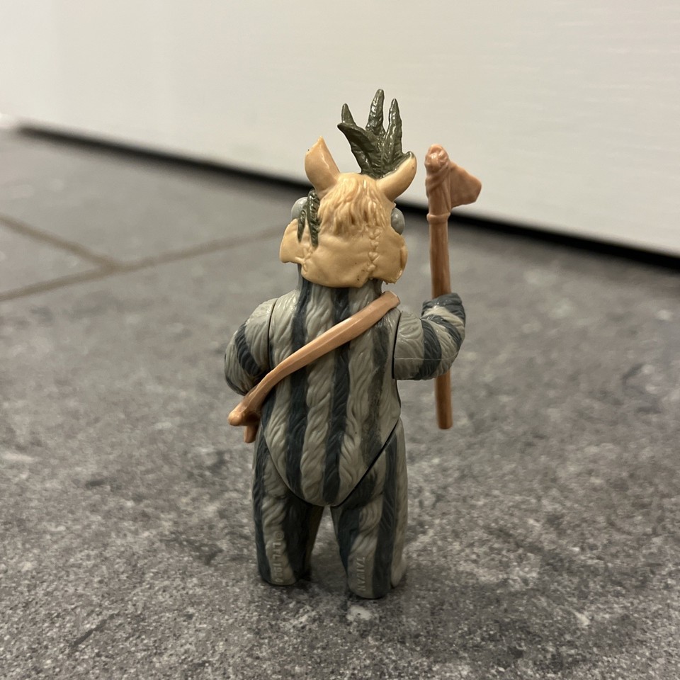 Vintage 1984 Star Wars Teebo Figure Original Helmet, Satchel & Weapon ...