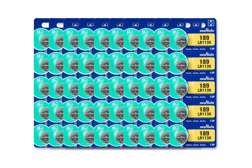 Murata Alkaline 1.5V LR41/LR43/LR44/LR1120/LR1130 lot (Multiple ...