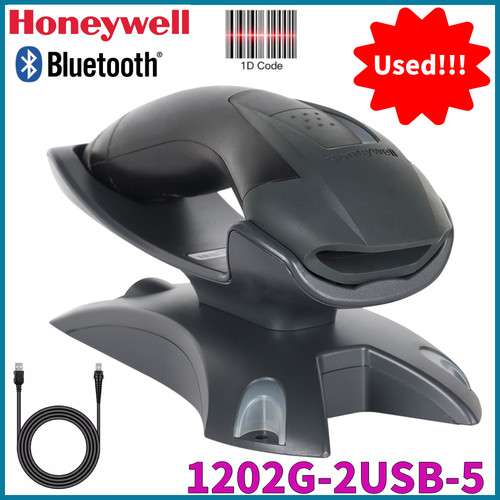 Used Honeywell Voyager 1202G USB Wireless Barcode Scanner 1202G 2USB-5 ...