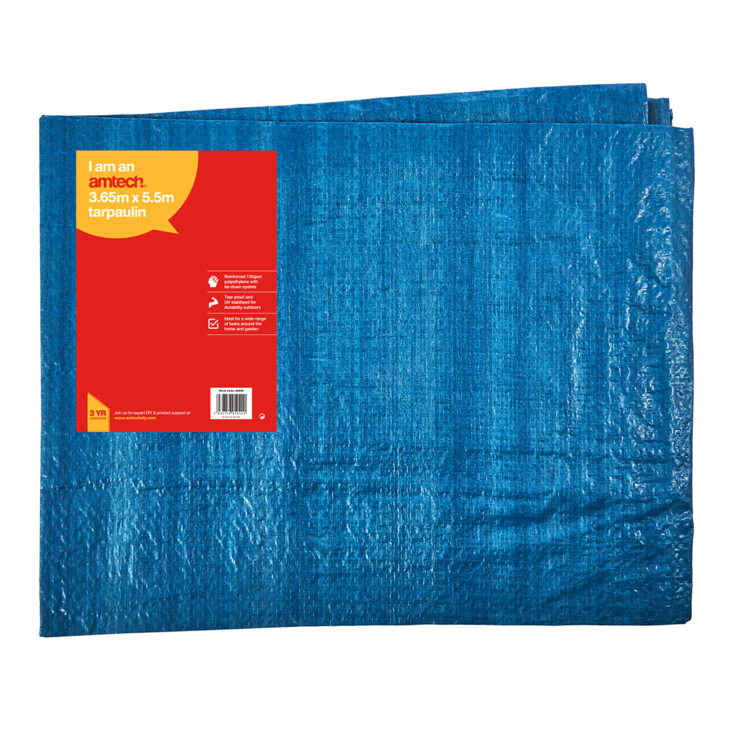 Heavy Duty Tarpaulin Waterproof UV Cover Builders Tarp Sheet Camping ...