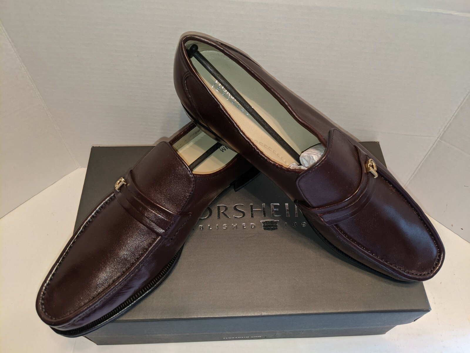 Florsheim Como Moc Toe Bit Loafer Men’s Size 12 Brown 17116-02 *NIB* | eBay