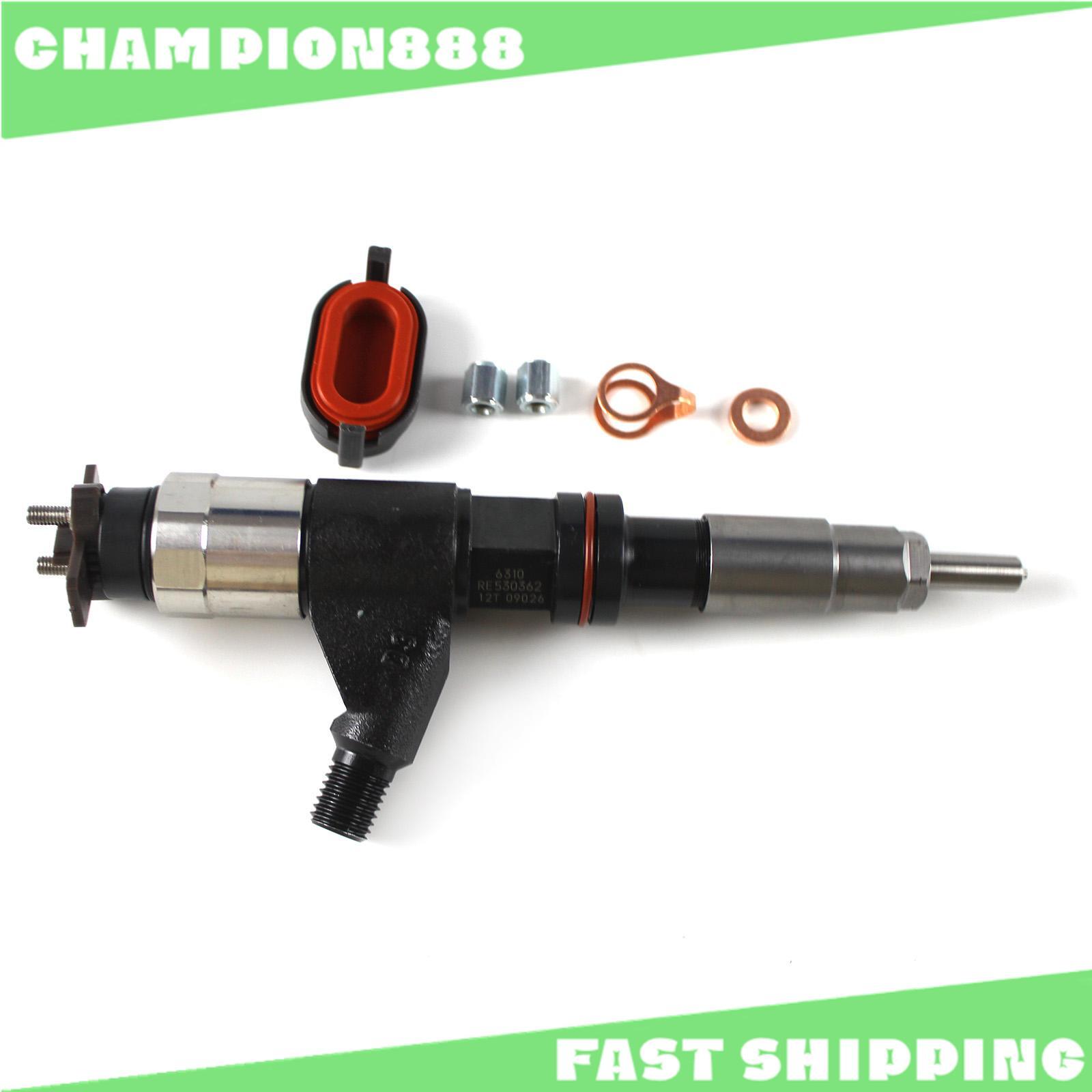 Fuel Injector 095000-6311 095000-6312 For John Deere 4.5L 6.8L Reman CR ...