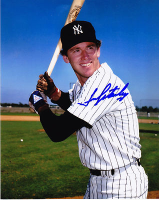 FRED STANLEY NEW YORK YANKEES ACTION SIGNED 8x10 | eBay