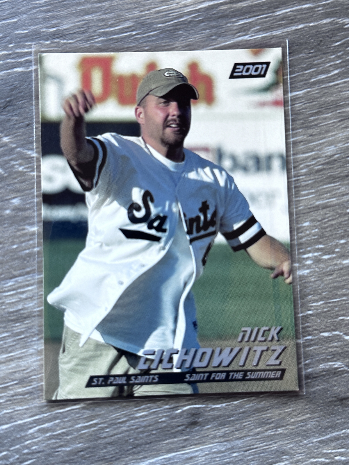 # NNO Nick Cichowitz Summer of 1977 2001 St. Paul Saints MILB | eBay