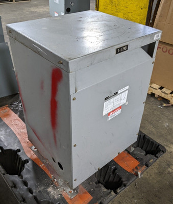 45KVA Siemens 3F3Y045 Dry Type Transformer 3 Phase 480 Volt 208Y/120 ...
