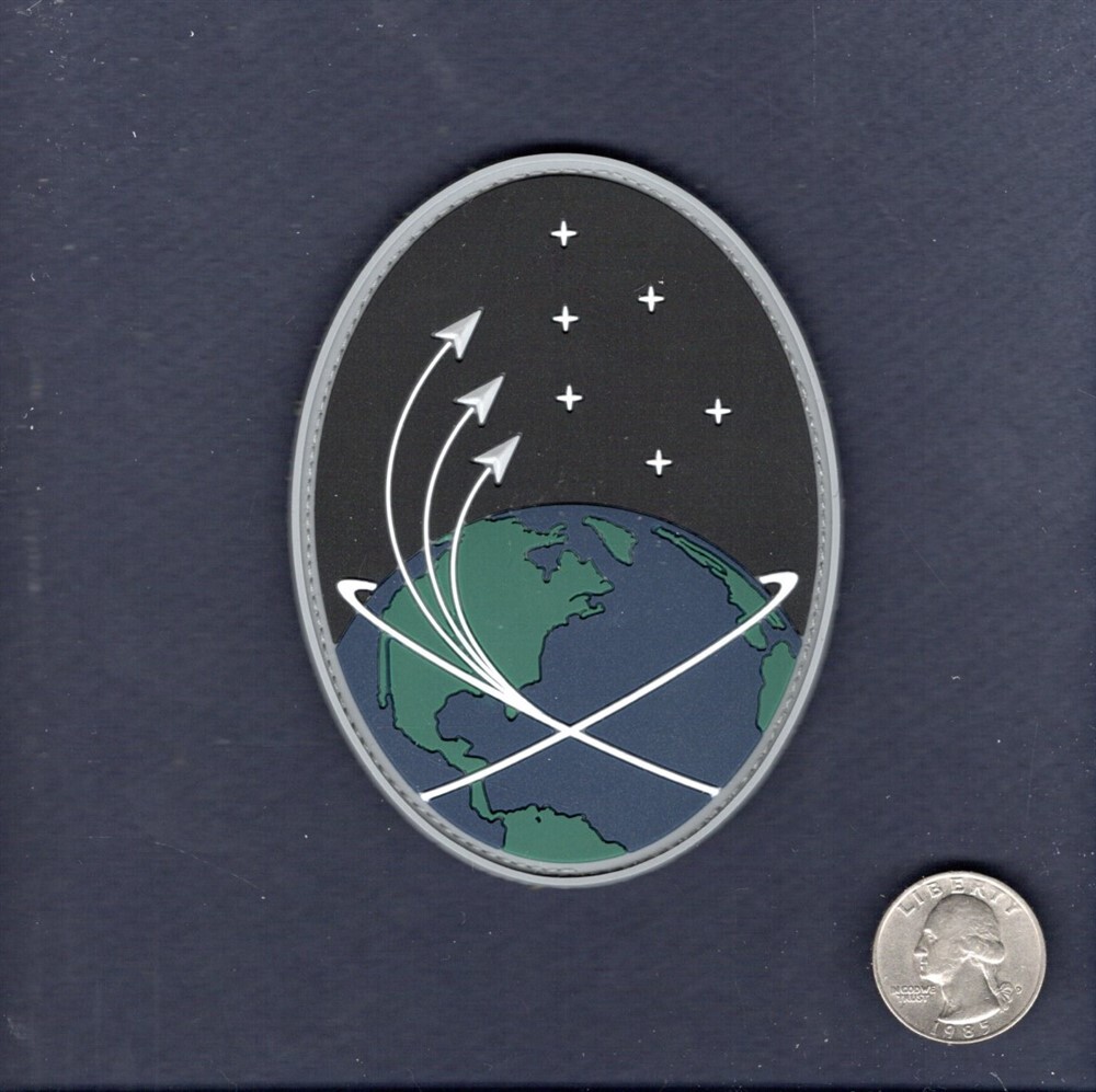 Original Space WARFIGHTING ANALYSIS CENTER USSF Space Force PVC Uniform ...