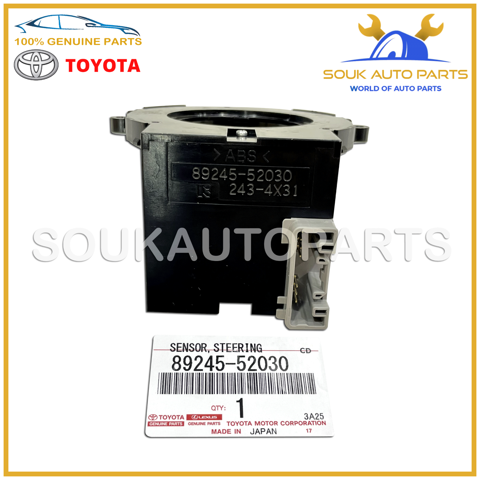 89245-52030 Genuine Toyota SENSOR, STEERING 8924552030 OEM | eBay