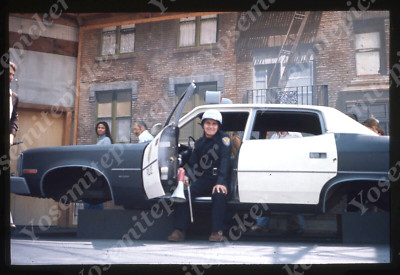 Sl89 Original Slide 1970's Police car TV show filming Los Angeles ...