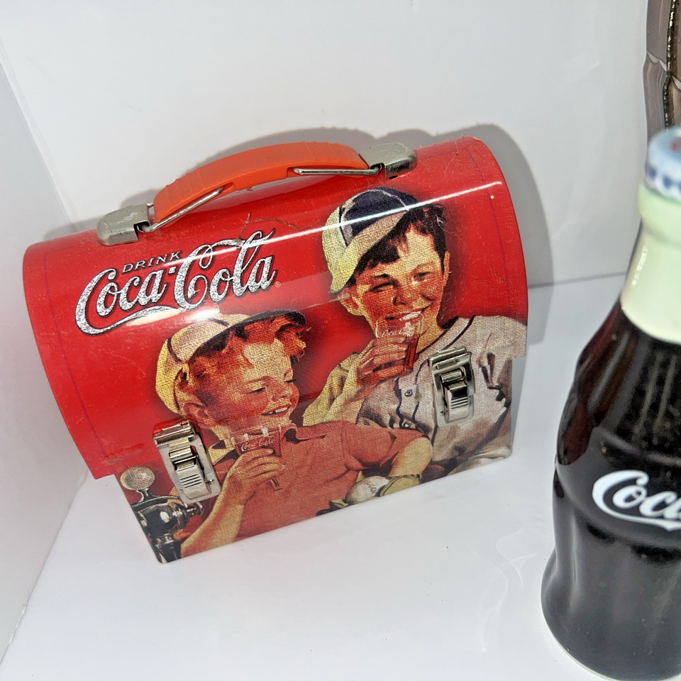 Lot of coke collectibles Vintage Buddy L Coca-Cola Truck , Thermos ice ...