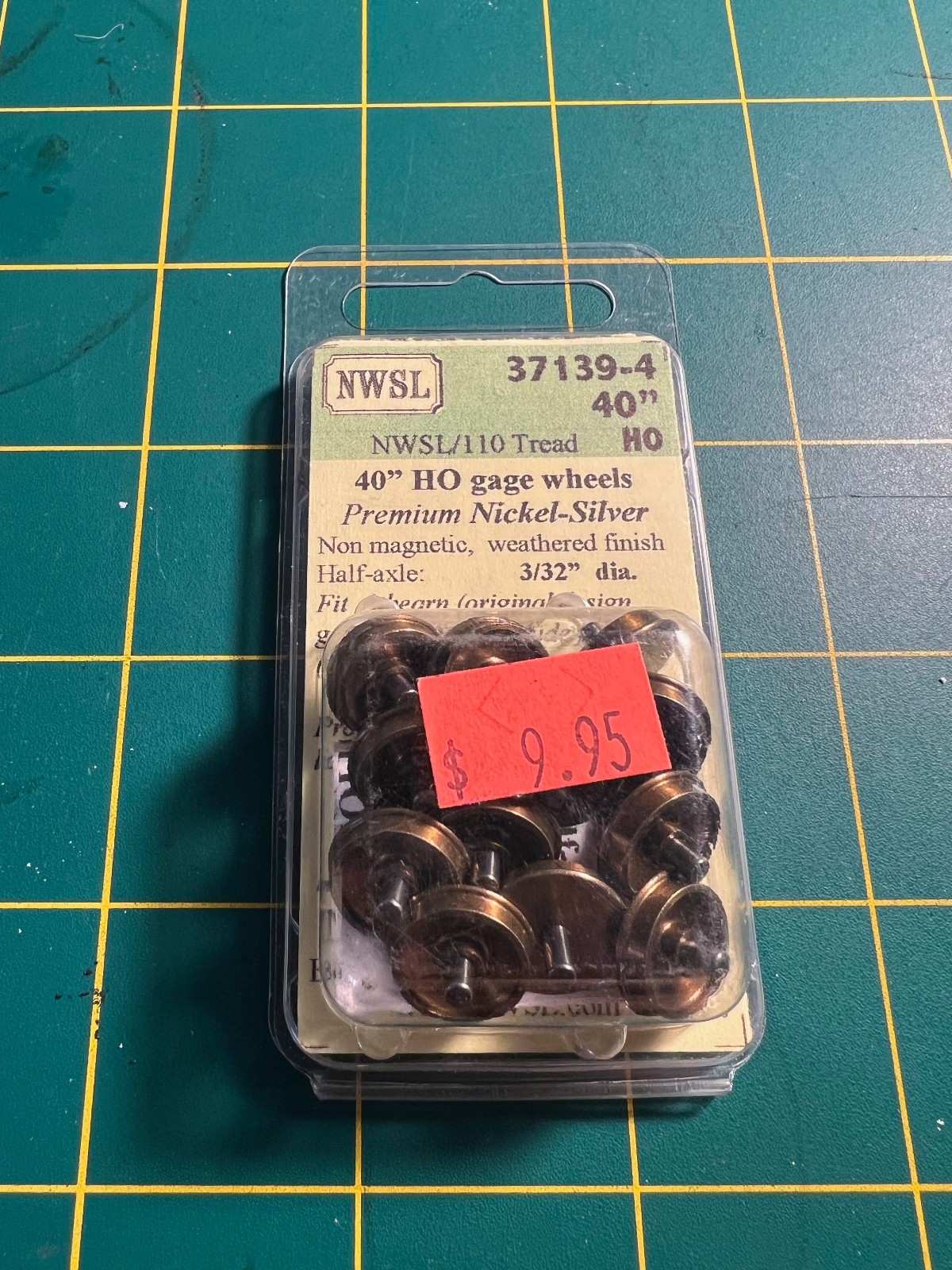NWSL NorthWest Short Line HO 7140-4 42” Wheel Metal Sets Set of 12 ,6 ...