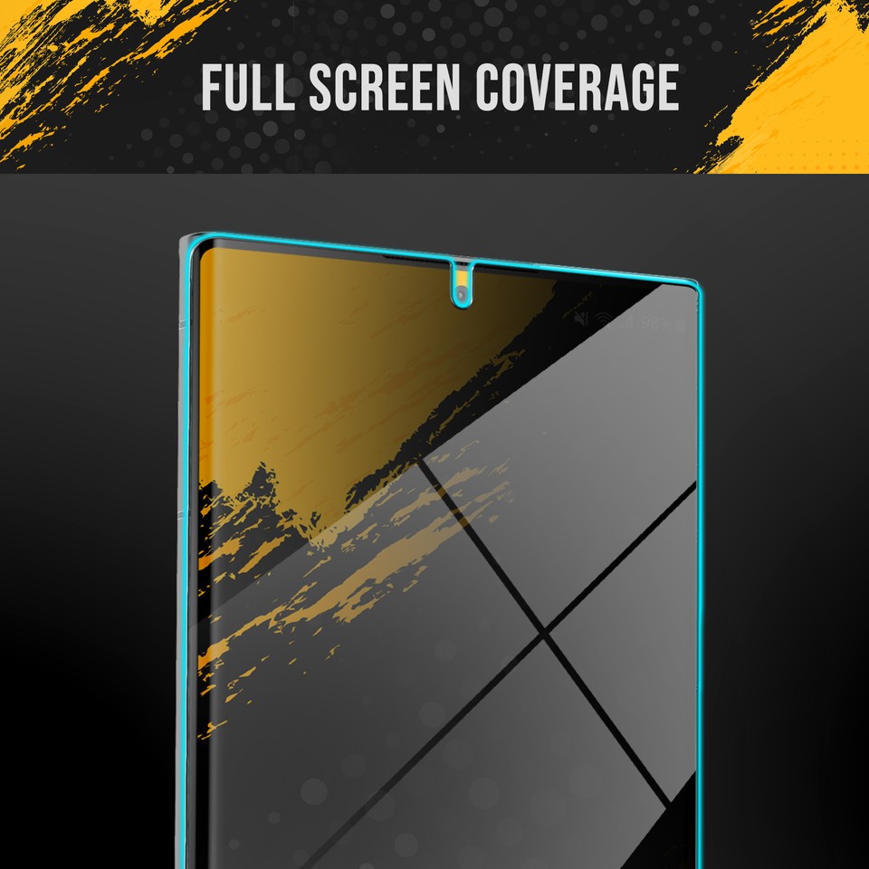 Samsung Galaxy S23 Ultra Privacy Screen Protector, Fingerprint Sensor ...