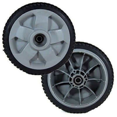 2 PACK GENUINE OEM TORO PART # 125-2510 8" TORO TIMEMASTER WHEEL; REP ...