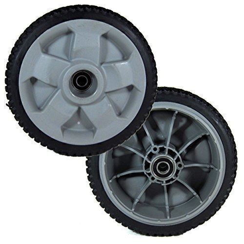 2 PACK GENUINE OEM TORO PART # 125-2510 8" TORO TIMEMASTER WHEEL; REP ...