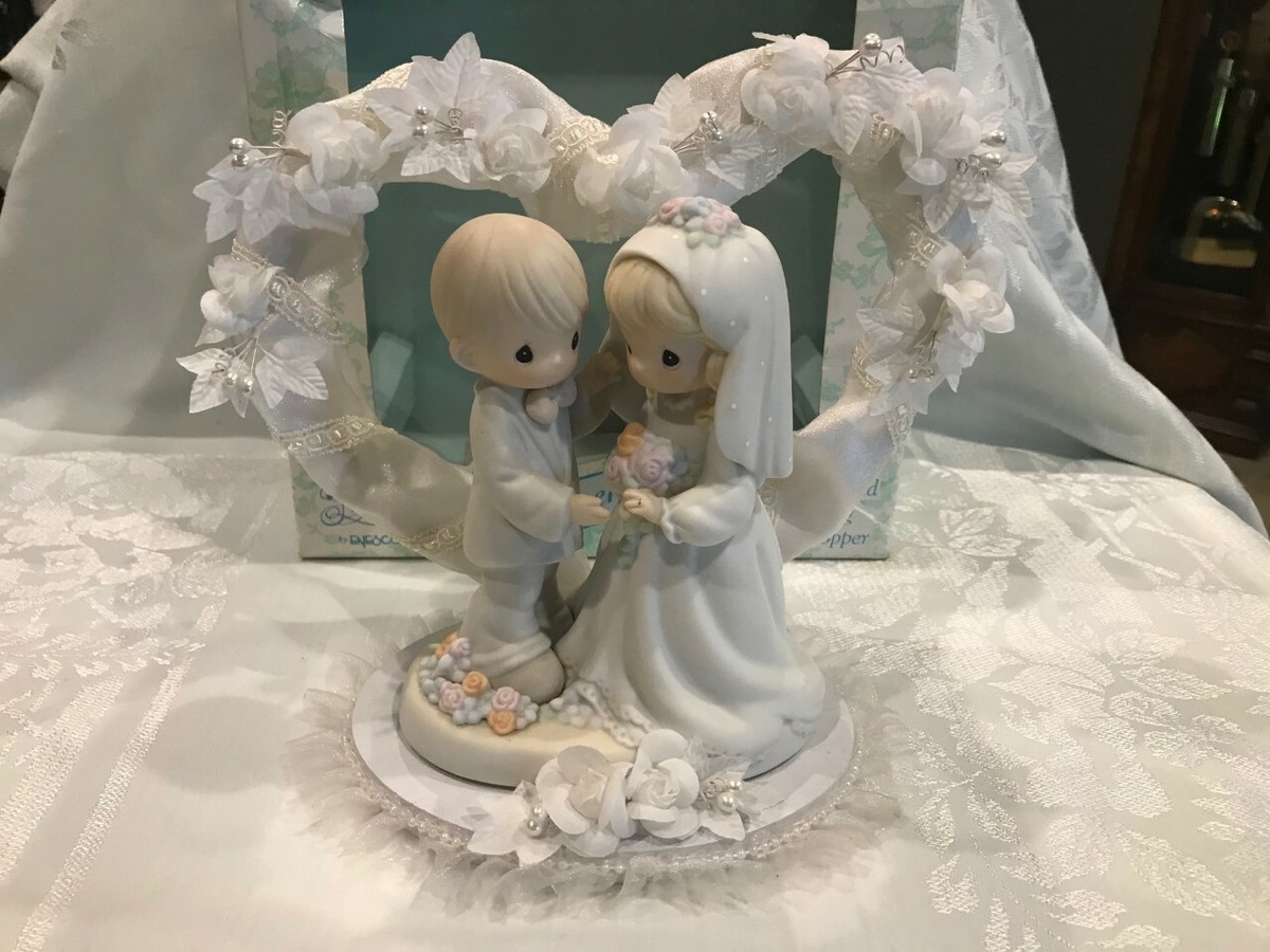 Precious moments wedding cake topper 60 photos - Vianawedding.com