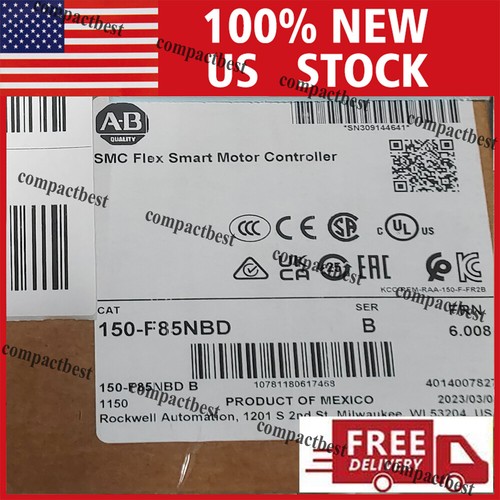 1 PC NEW Allen-Bradley 150-F85NBD SMC Flex Smart Motor Controller ...