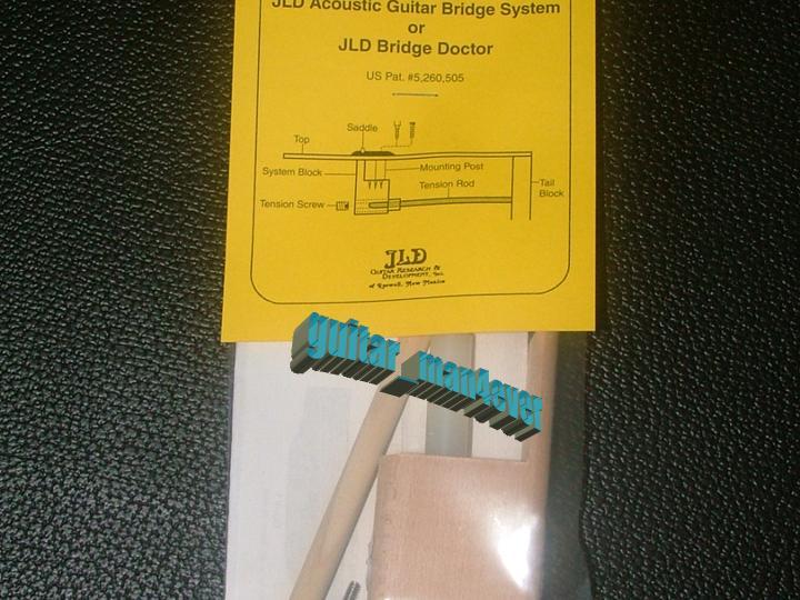 NEW & REAL JLD Bridge Doctor(#AN3694) for Bellied/Bowed Guitar Tops ...