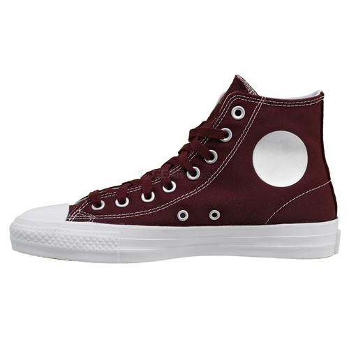 Converse Chuck Taylor All Star Pro High Top Mens Skate Shoes, Maroon ...