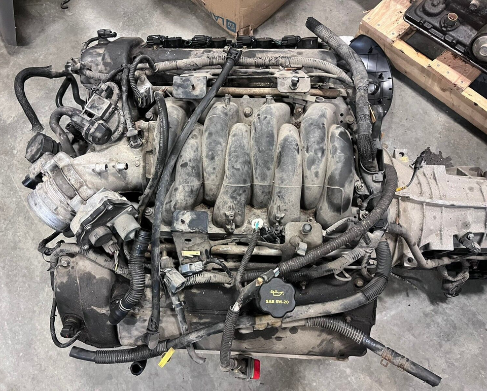 2003 - 2006 LINCOLN LS, 03-05 THUNDERBIRD 3.9L FUEL RAIL W/INJECTORS ...