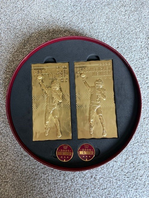 2025 Washington Commanders Gold Member Season Ticket Exclusive Gift Set ...