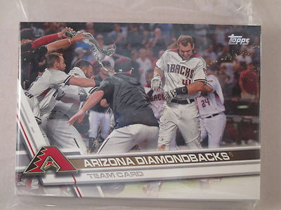 2017 Topps Series 1, 2 and Update Complete Team Set - Arizona ...