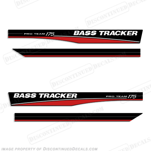 Fits Bass Tracker Pro Team 175 Decals - Red | eBay