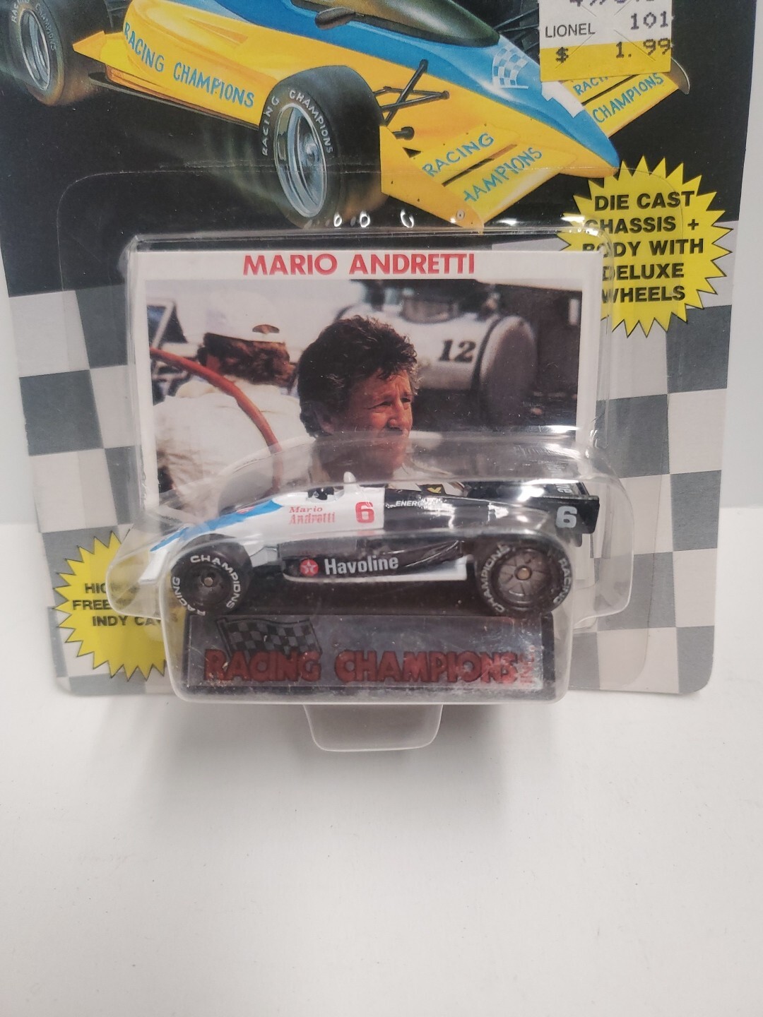 1989 Racing Champions 1/64 Indy Car Mario Andretti #6 Havoline | eBay