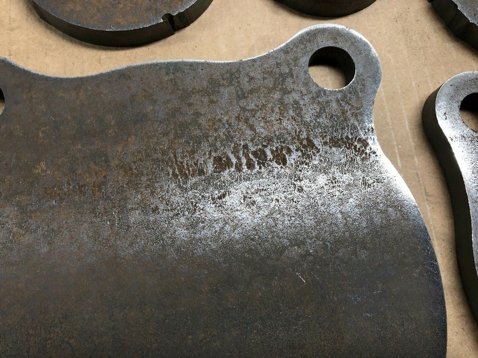 Malfunction Cut / Blemish Discounted 1/2" AR500 3"-8" Gongs Set of FIVE ...