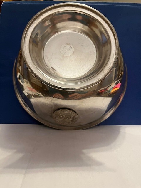 Sheridan Silver Plated Bowl Champion Houston AQHA 2000 8" D x 3 1/2" H ...