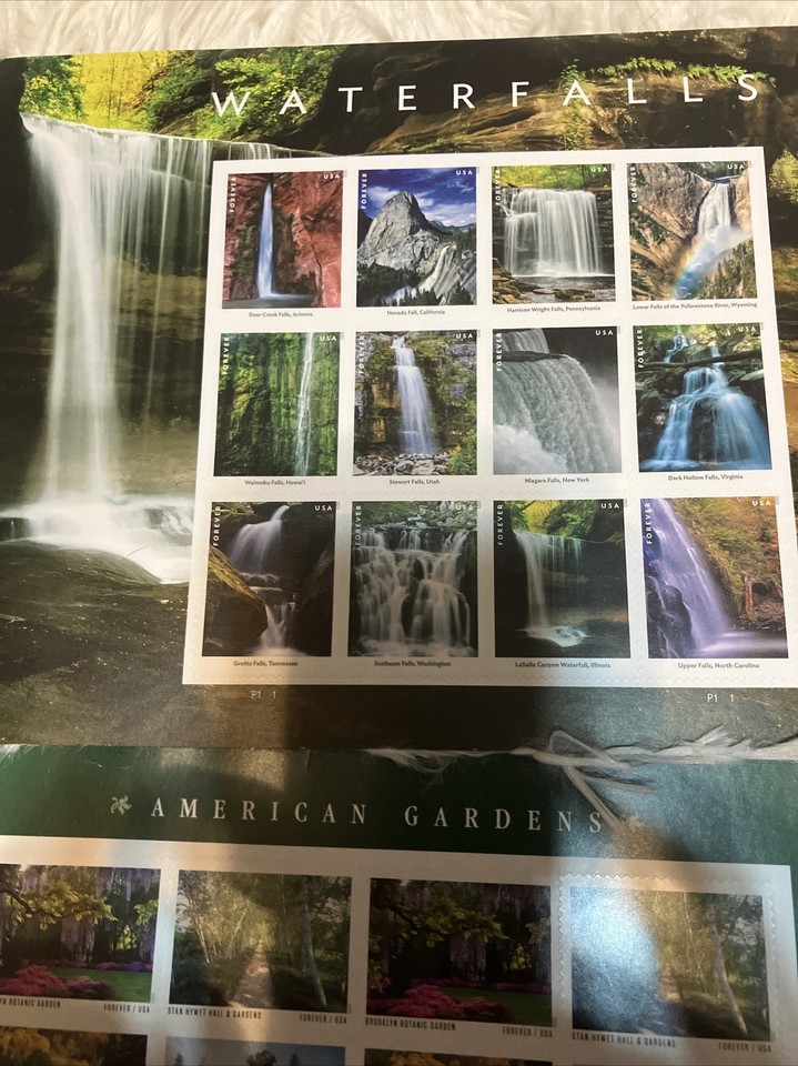 Us Postage Stamps , Scenic Rivers, Great Outdoors , American Gardens ...